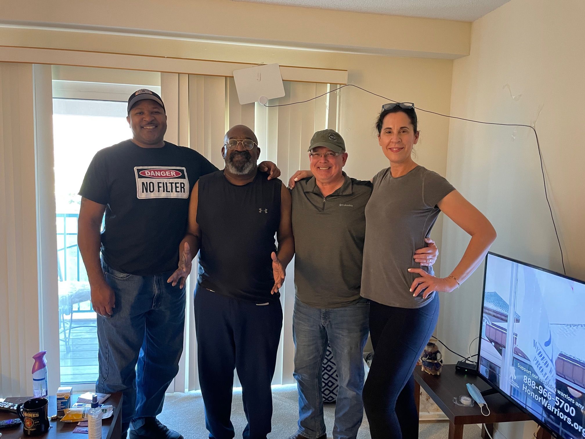 SOCN's EVP, Mark Quinn CSM, US Army (ret) with SFC James Glass, Army ...